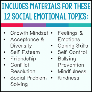 Social Emotional Learning Activities - Class Challenge Boards