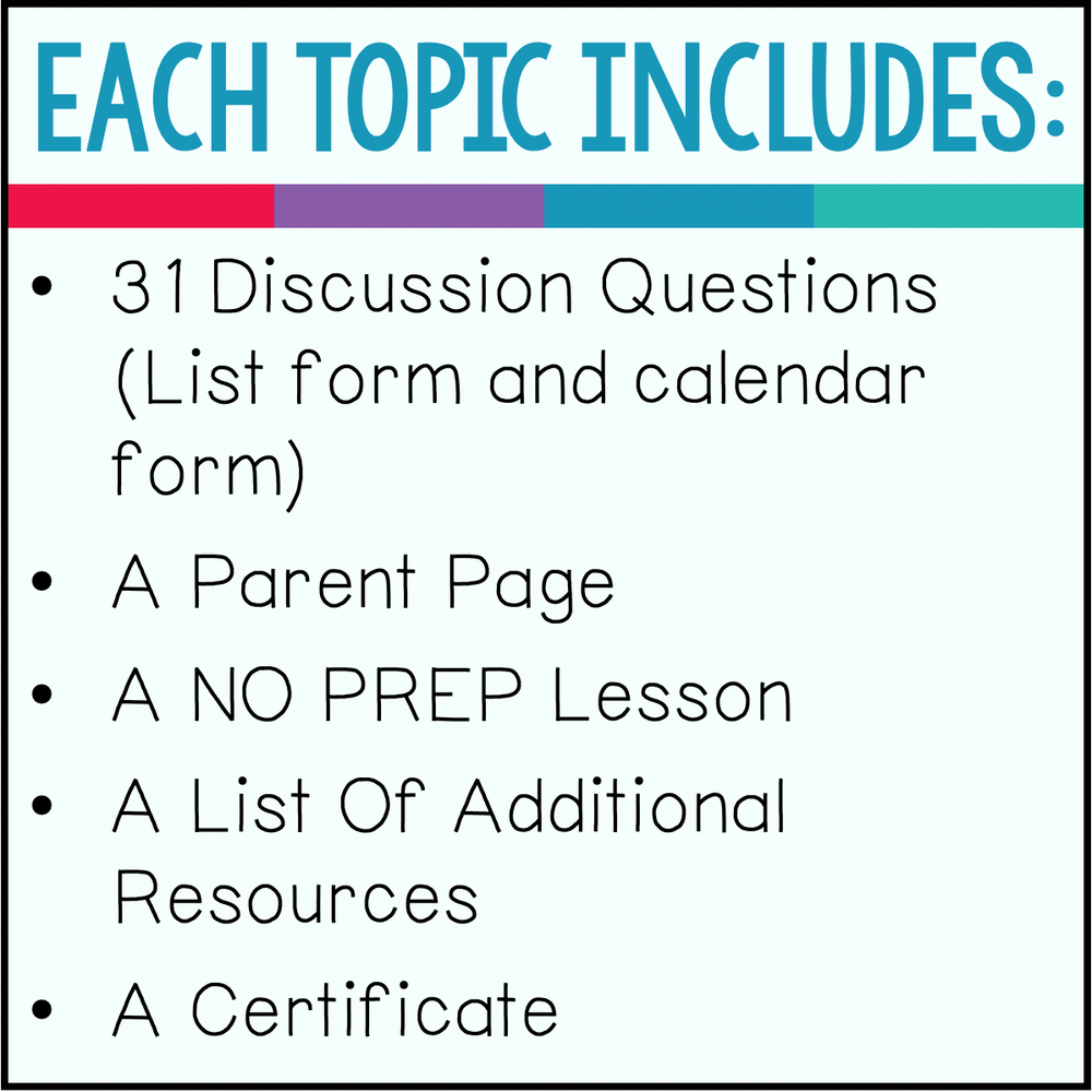 Social Emotional Learning Activities - Class Challenge Boards