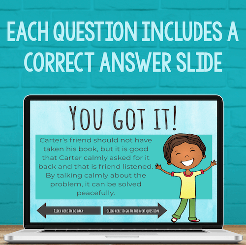 SEL Task Cards: Conflict Resolution