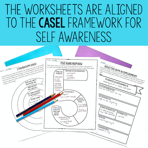 Self Esteem Worksheets For Elementary Kids