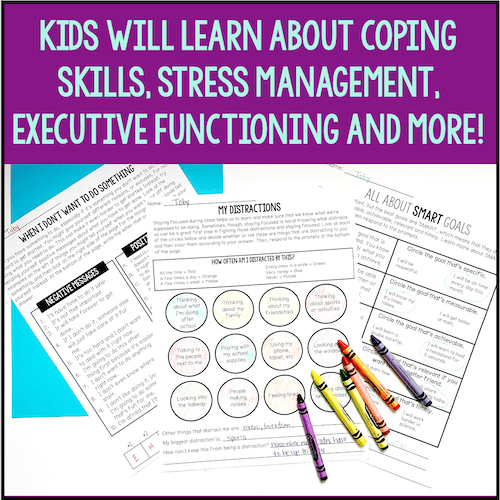 Self Control Worksheets And Posters