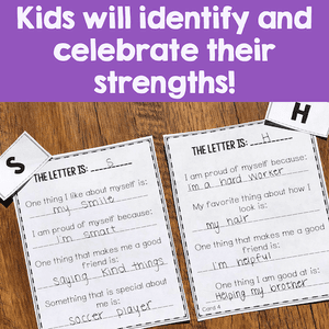 Self Esteem Worksheets For Elementary Kids
