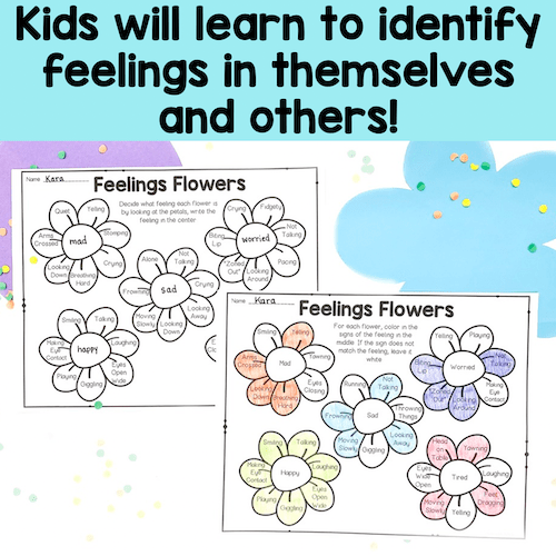 Identifying Feelings: No-Prep Lesson Plan For Kids