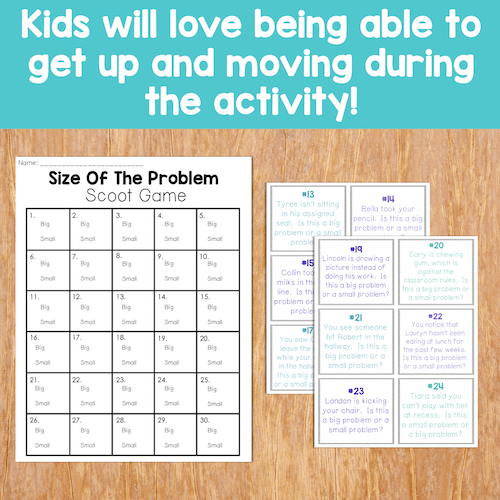 Size Of The Problem Activities For Grades K-2