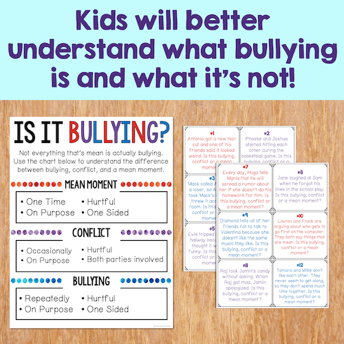 Bullying Prevention Read Aloud Activities - Bully BEANS