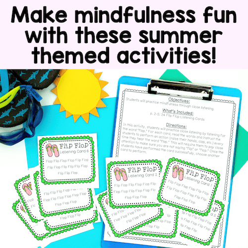 Coping Skills Activities For Kids - Easter Themed