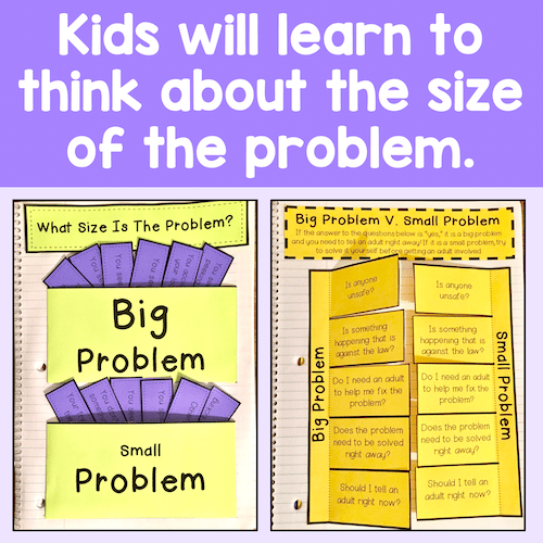 Size Of The Problem Activities For Grades K-2