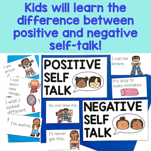 Self-Esteem Cut And Paste Activities For Kids