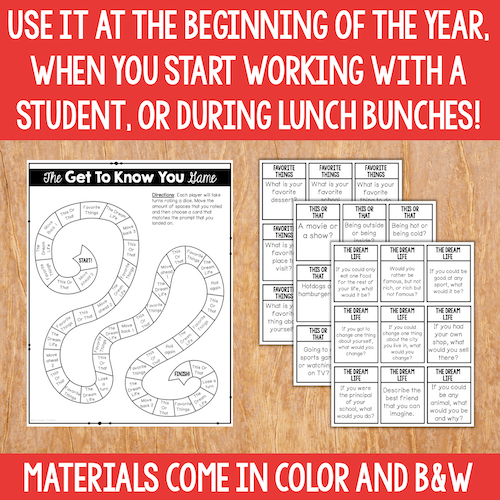 Meet The Counselor Google Slides Game - Back To School Counseling Activity