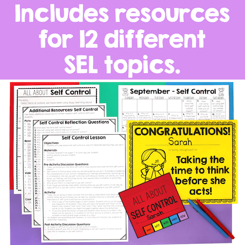 Self Care Handouts For Students, Teachers and Families