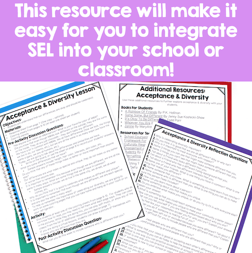 Self Care Handouts For Students, Teachers and Families