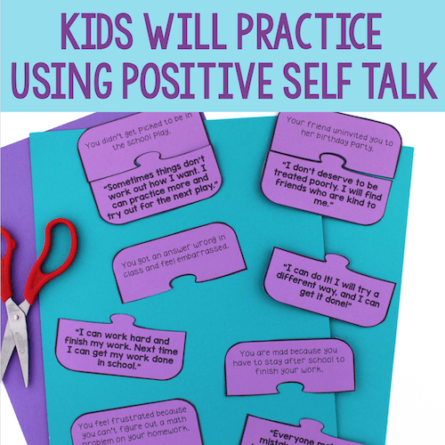 Self Esteem Worksheets For Elementary Kids
