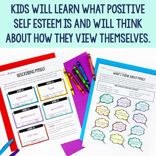Positive Self-Talk Activities For Kids In Grades K-2