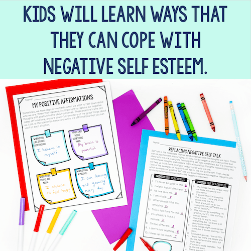 SEL Worksheets For Kids: Self-Awareness