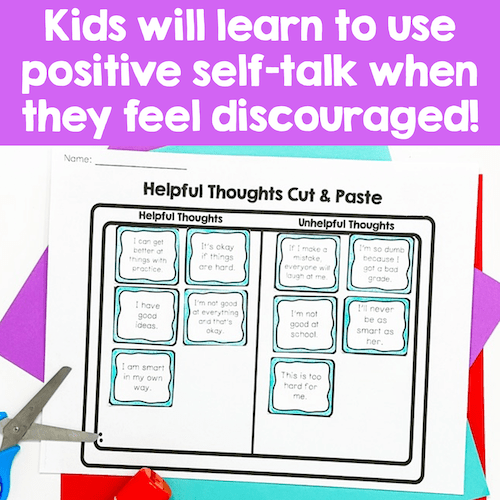 Positive Self-Talk Activities For Kids