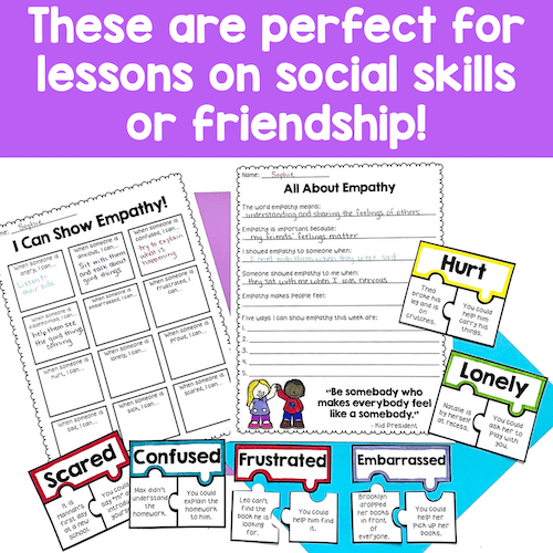 Empathy Matching Game For Kids