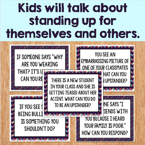 Empathy Discussion Cards For Kids