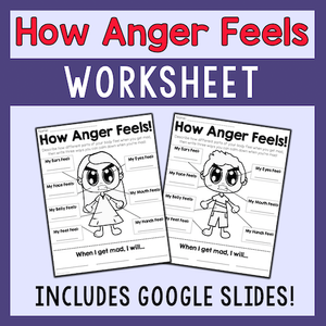 Anger Management Activities For Kids - Firefighter Themed