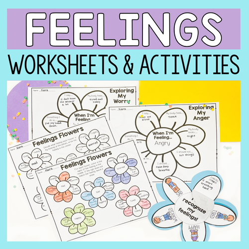 20 SEL Worksheets For Kids: Self-Management