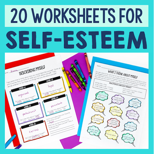SEL Worksheets For Kids: Self-Awareness