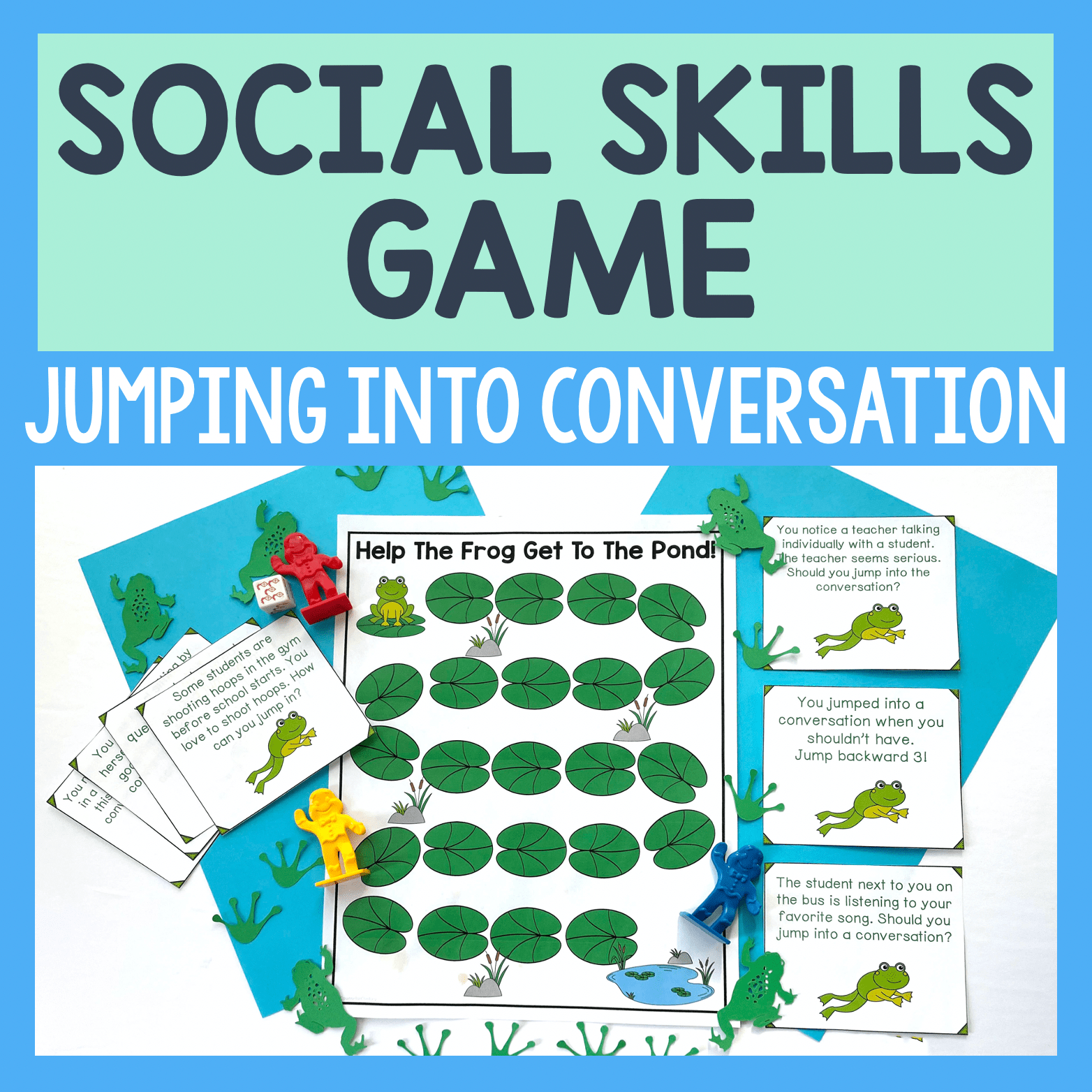 Social Skills Game For Starting Conversation