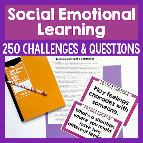 Social Emotional Learning Activities - Class Challenge Boards