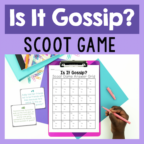 Citizenship Scoot Game Activity For Kids