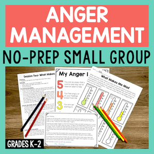 Anger Management Activities For Kids - Firefighter Themed
