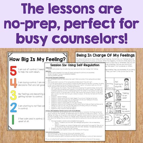 Self-Esteem Small Group Counseling Curriculum