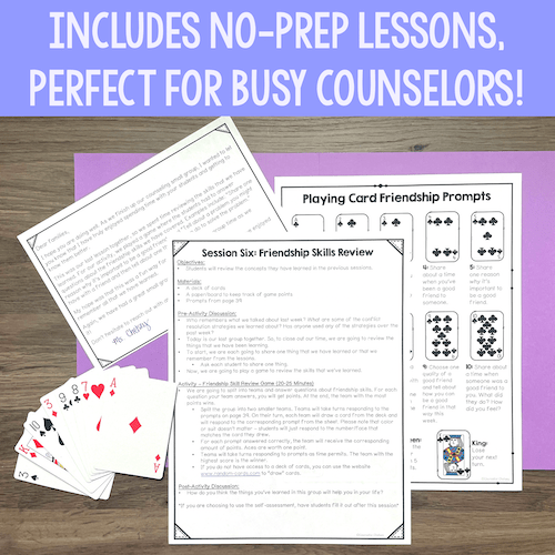 Friendship Skills Small Group Curriculum