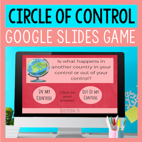 Circle Of Control Game - Printable And Google Slides Versions