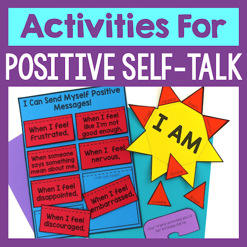 Self Esteem Worksheets For Elementary Kids
