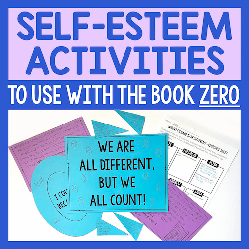 Self Esteem Worksheets For Elementary Kids