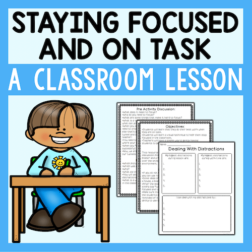 Self Control Chart & Activities To Help Kids With Blurting Out