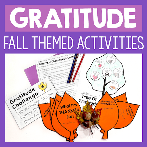 Fall Themed Mindfulness Activities