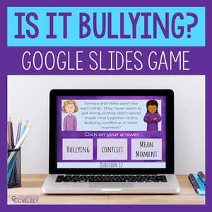 Types Of Bullying Google Slides Game