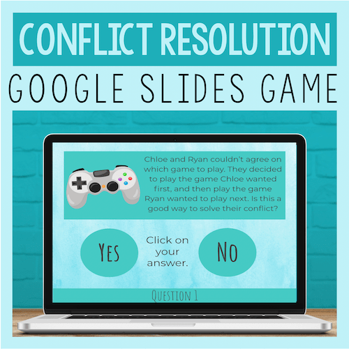 Conflict Resolution Cut And Paste Worksheets