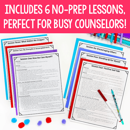 Self-Esteem Small Group Counseling Curriculum
