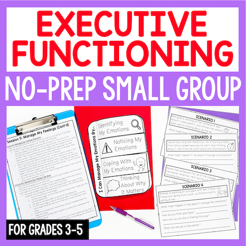 Parent Handouts For Executive Functioning & School Success