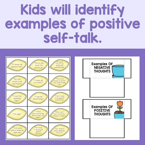 Positive Self-Talk Activities For Kids