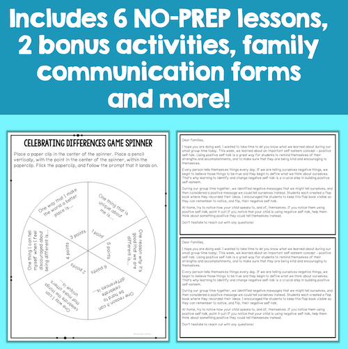 Self-Esteem Small Group Counseling Curriculum