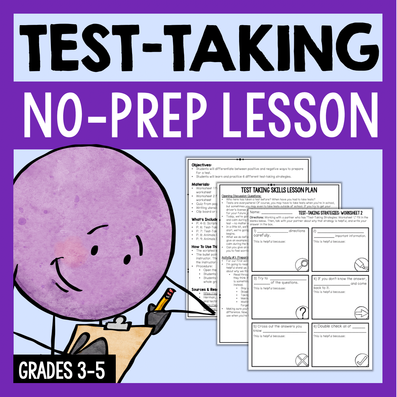 Parent Handouts For Executive Functioning & School Success