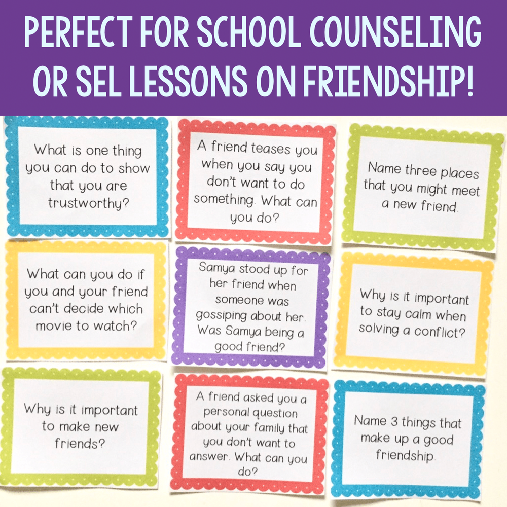 Empathy Discussion Cards For Kids