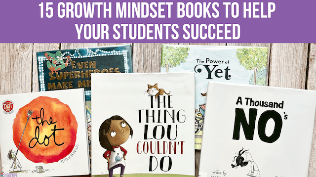 15 Growth Mindset Books For School Counseling and SEL — Counselor ...