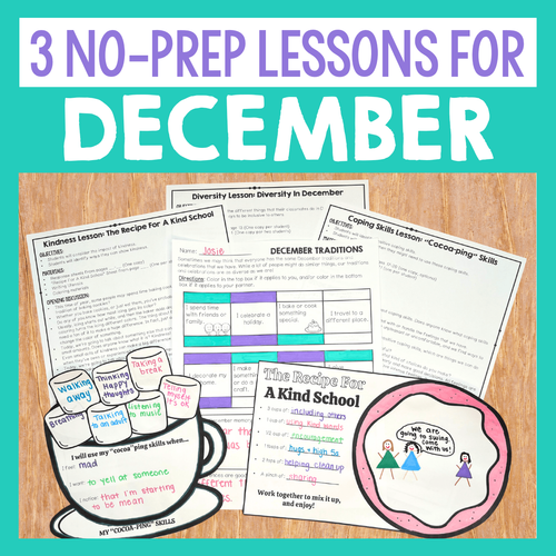 Growth Mindset Game For Kids - Winter Themed