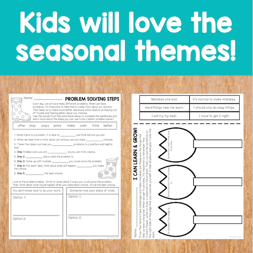 SEL & Social Skills Parent Handouts
