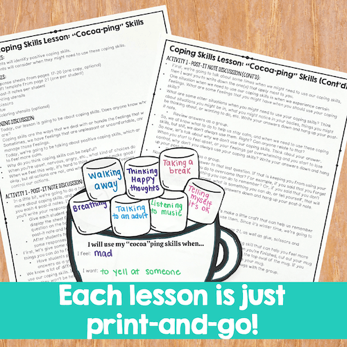 Growth Mindset Game For Kids - Winter Themed