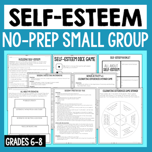 Self-Esteem Small Group Counseling Curriculum