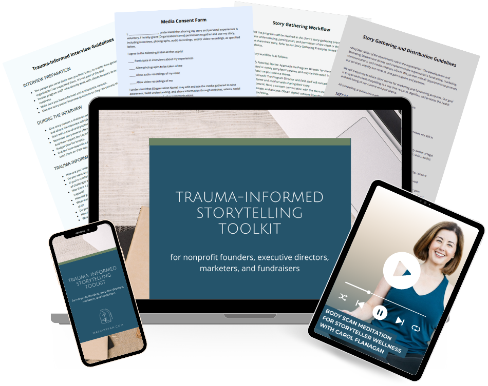 Trauma-Informed Storytelling Toolkit - Maria Bryan