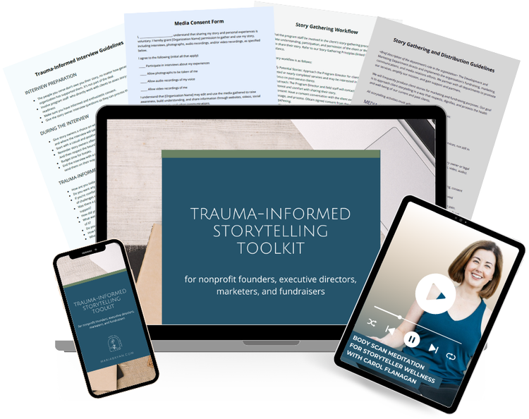 Trauma-Informed Storytelling Toolkit - Maria Bryan